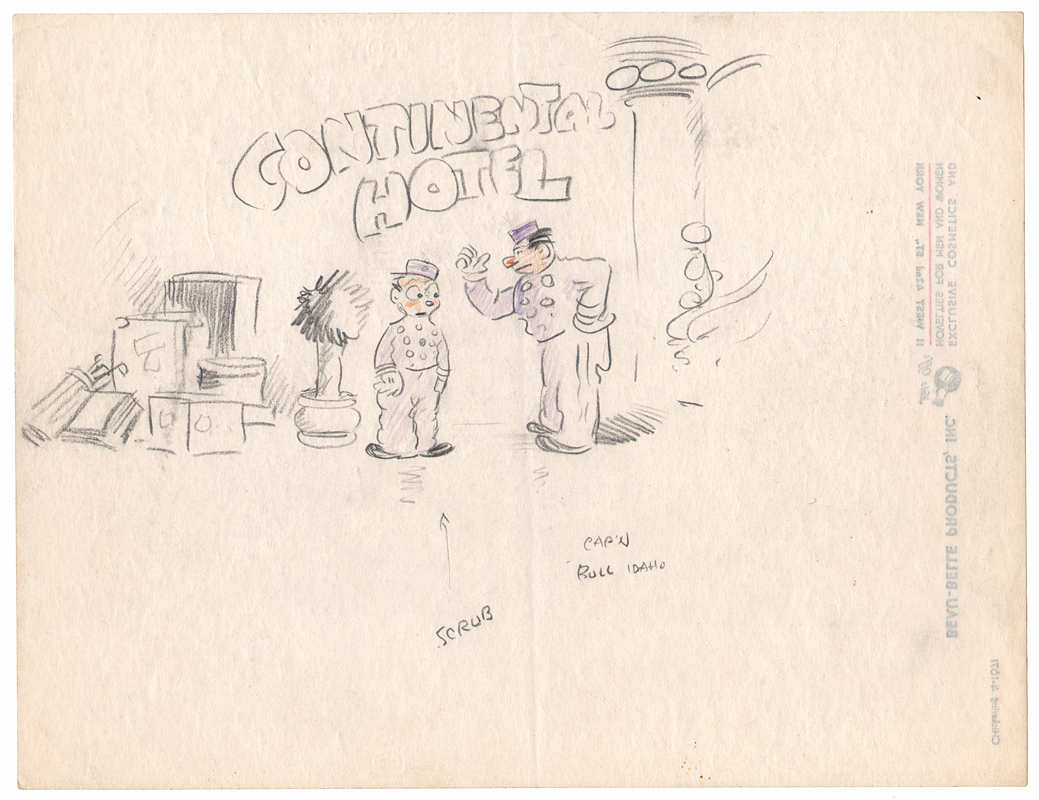 Billy DeBeck: Meetcha at the Continental Hotel - Inkslingers